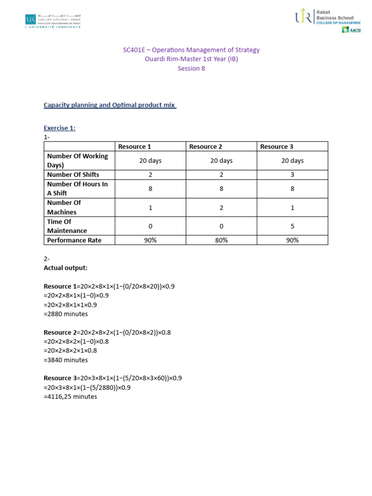 Exercises (Ouardi-Rim-IB - M1) | PDF | Computers