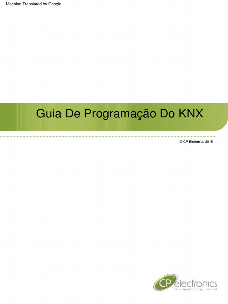 KNX Programming Guide Traduzido | PDF