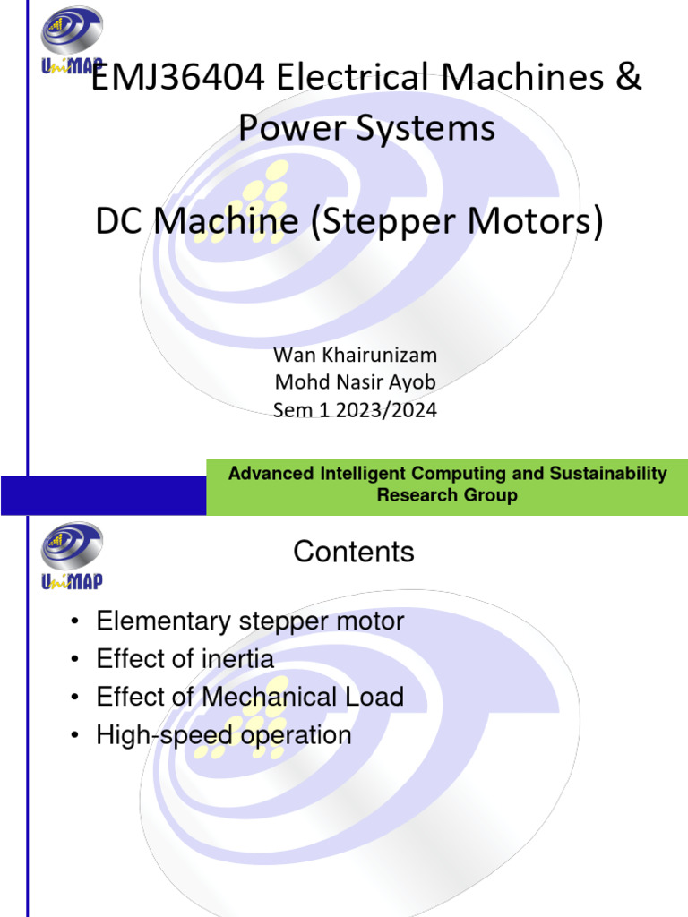 4 - Stepper Motor Sem1 2023 - 2024 | PDF