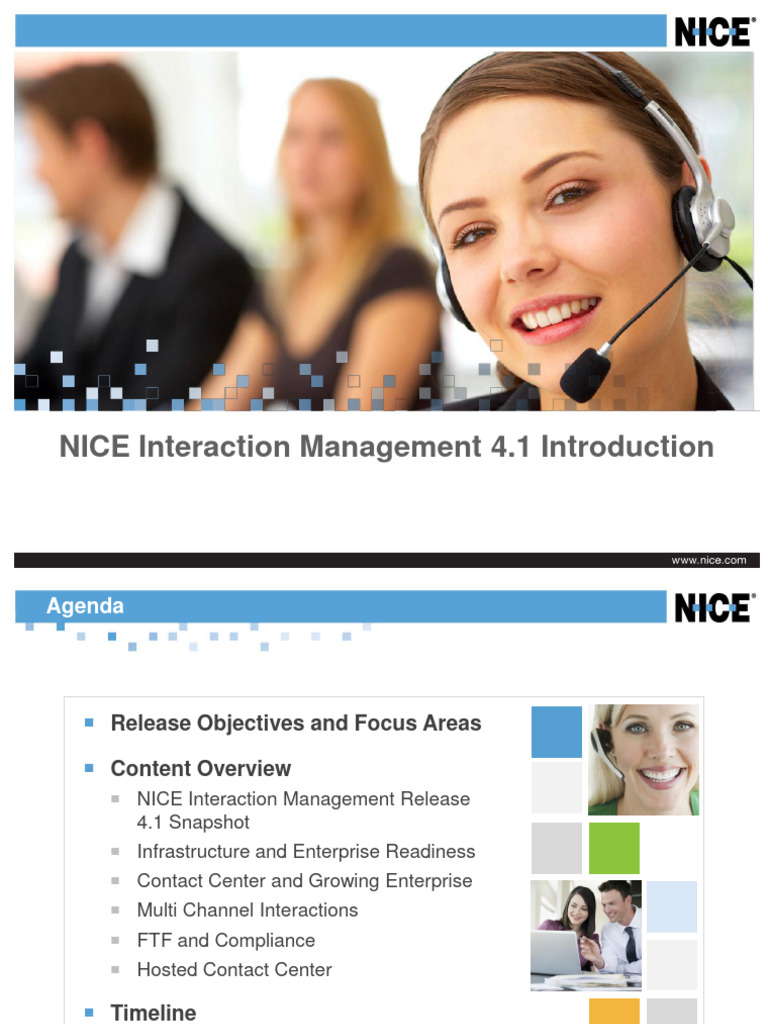 DAY 1 NICE Interaction Management 4.1 Overview | PDF