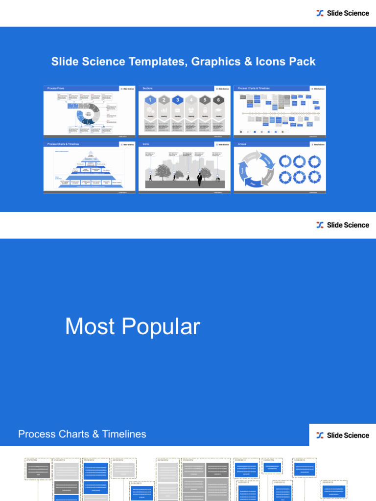 Slide Science Process Charts Pack | PDF | Business Economics | Economies