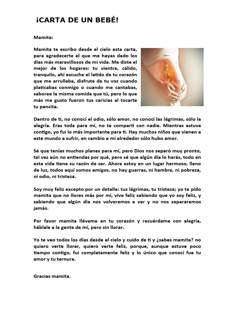 Carta A Mama Pdf