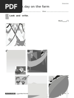 Cambridge Starters Reading & Writing Test | PDF