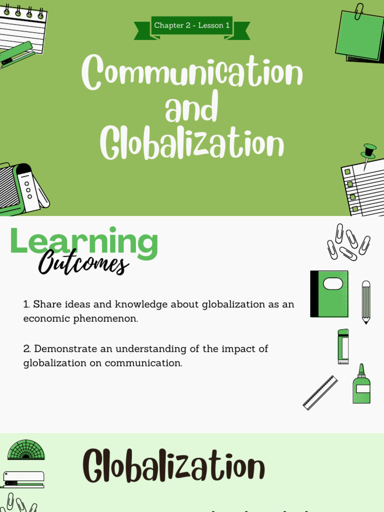 GEC 5 GROUP 4 Presentation About Communication Globalization | PDF | English As A Second Or ...