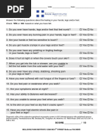 Foot Function Index Questionnaire Guide | PDF | Pain | Foot