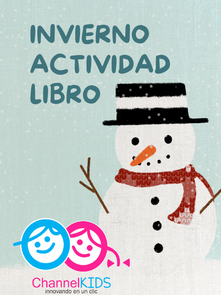 Actividades de Invierno para Colorear | PDF | Hogar, jardinería y bricolaje