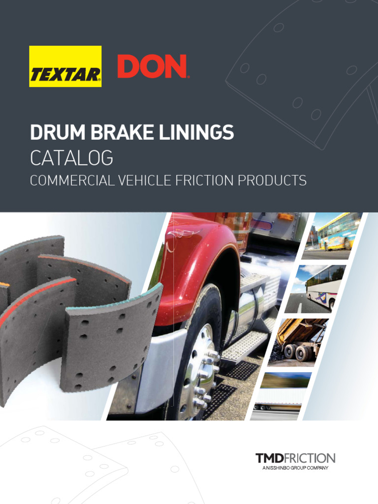 Textar - Drum Brake Linings | PDF
