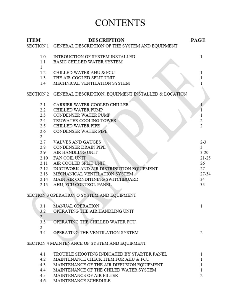 Sample Contents | PDF