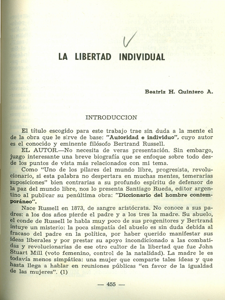 332995-Texto Del Artículo-147432-2-10-20210928 | PDF | Bertrand Russell | Libertad