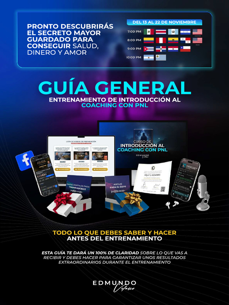 GUÍA GENERAL 2 - Entrenamiento Introduccion Al Coaching Con PNL | PDF