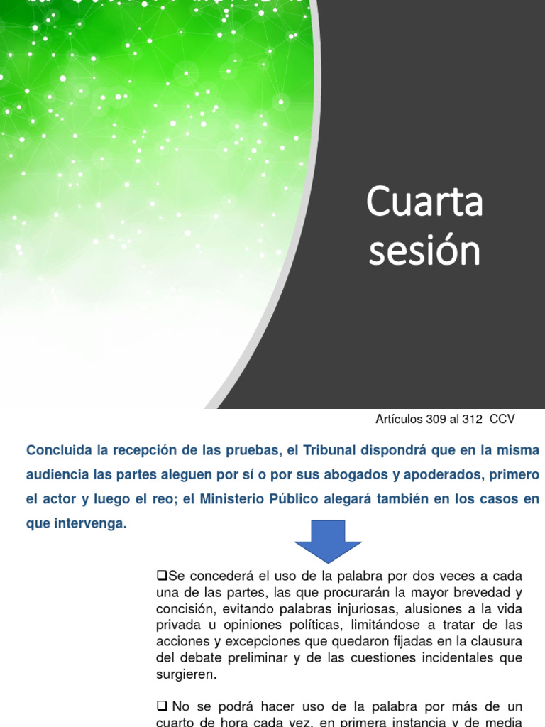 Cuarta Sesion-Procesal Civil | PDF | Sentencia (ley) | Apelación
