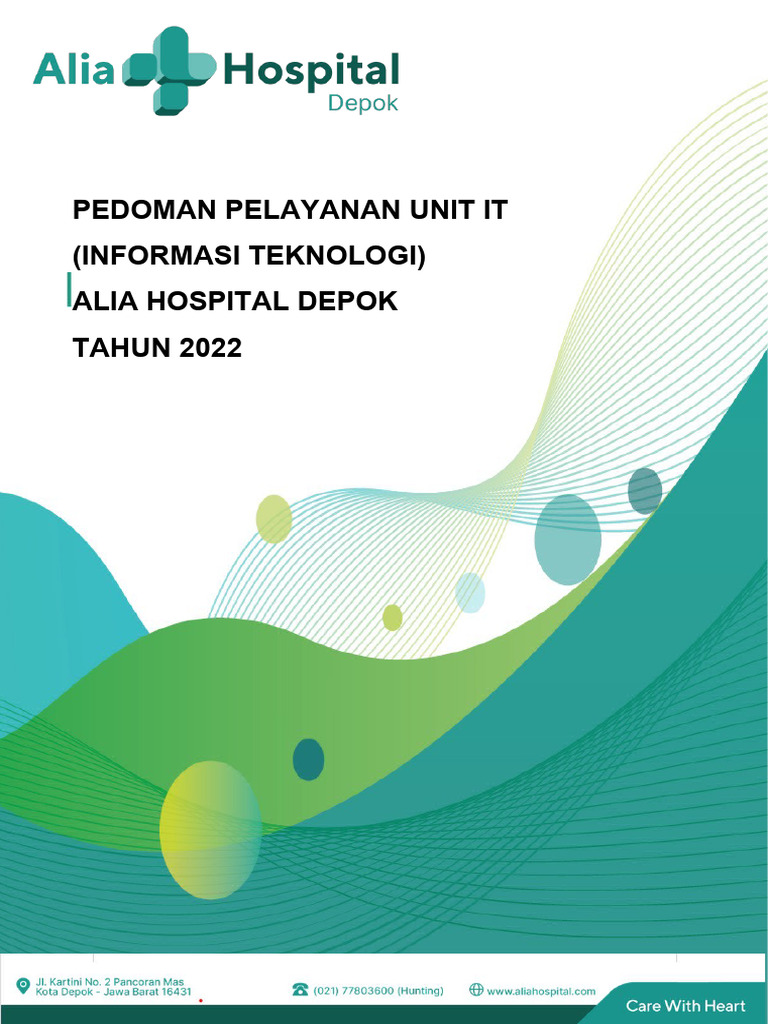 013 - Pedoman Pelayanan IT Alia Hospital | PDF