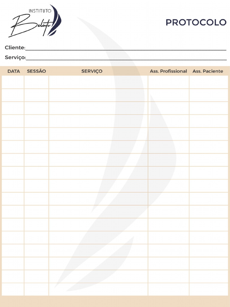 Ficha Protocolo Atendimento | PDF
