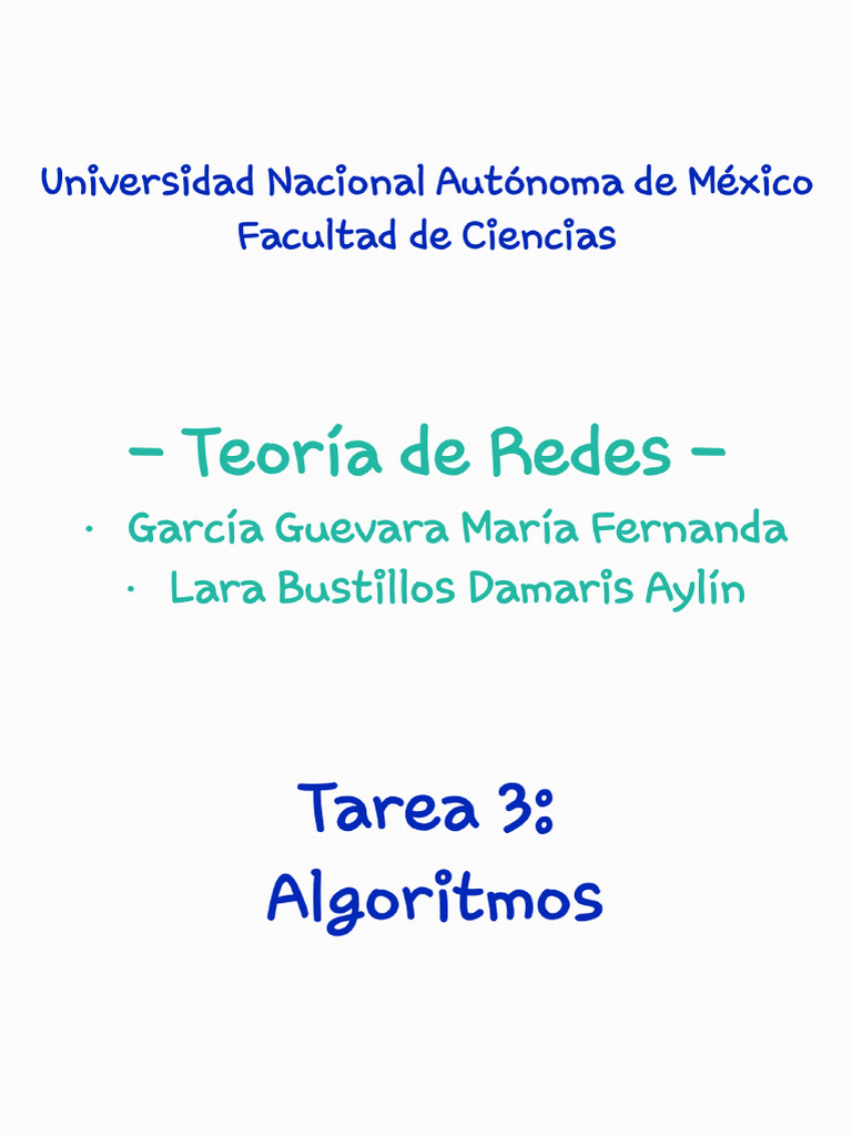 Tarea 3 - Algoritmos | PDF