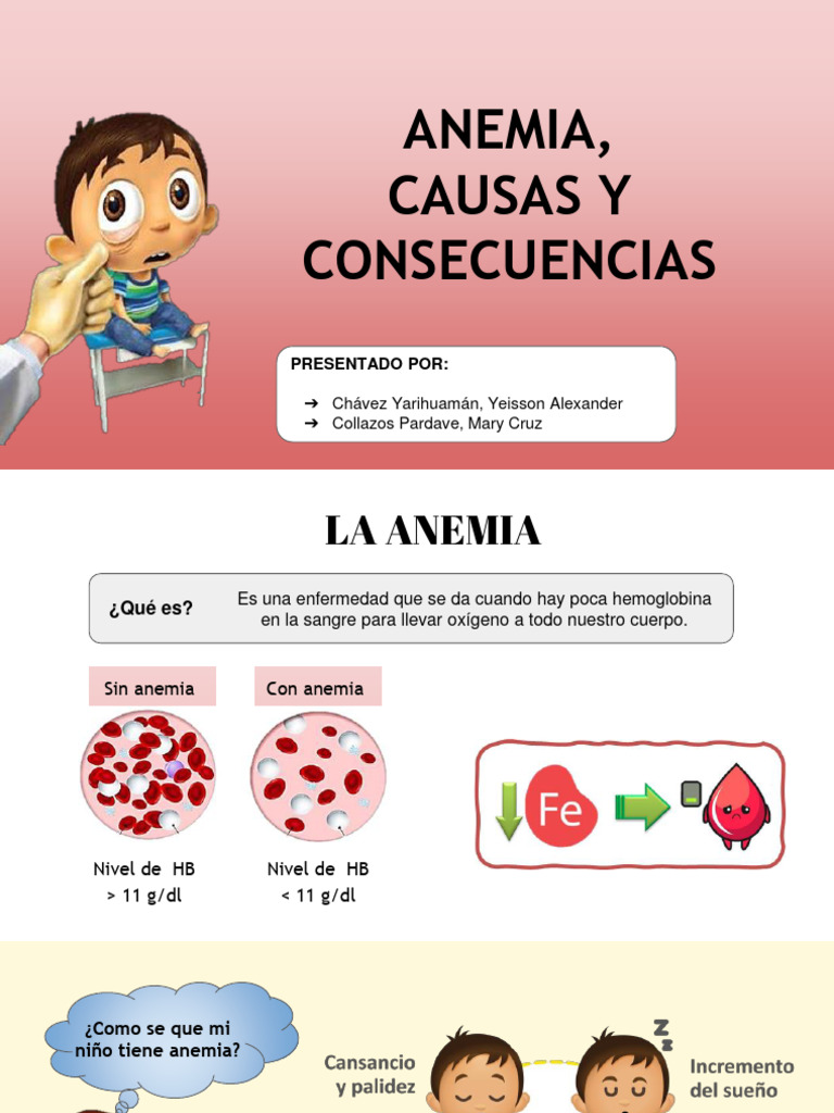 Anemia, Causas y Consecuencias | PDF