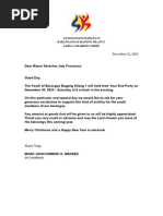 Request Letter To PNP | PDF