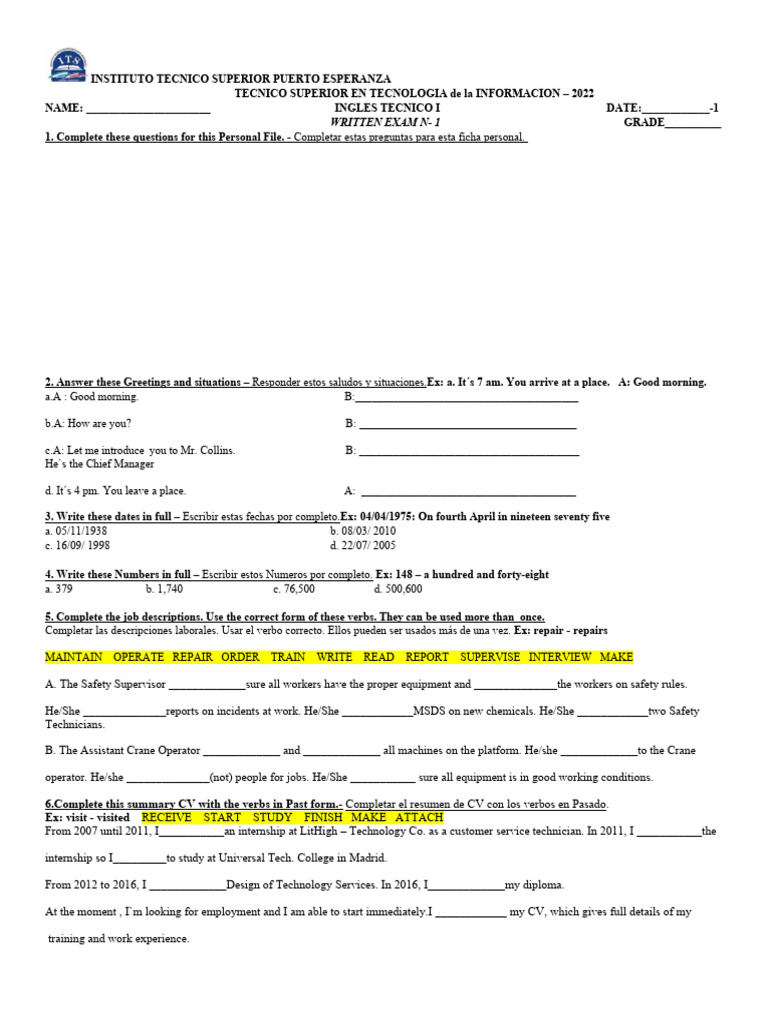 ExamN-1 - ITS - IT22 | PDF | Computer Data Storage | Office Equipment