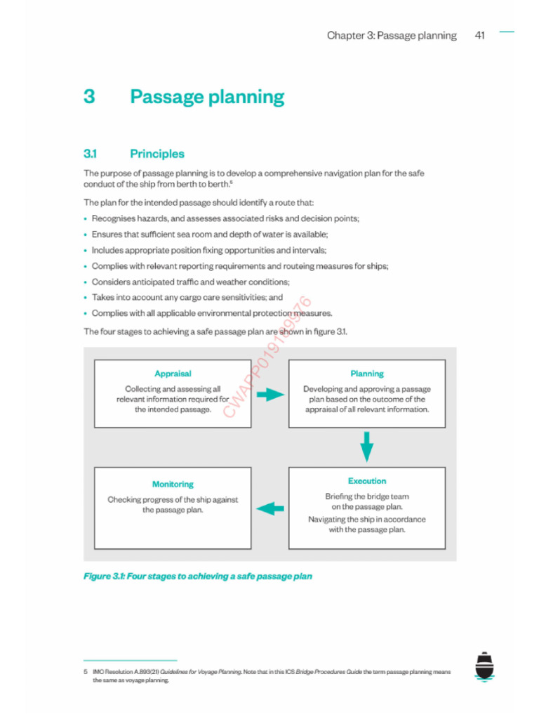 Passage Plan TR | PDF