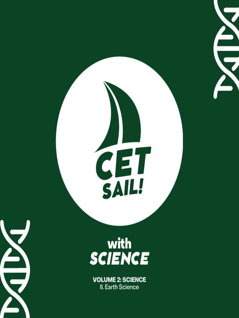 CET Sail Science, Earth Science (2023) | PDF