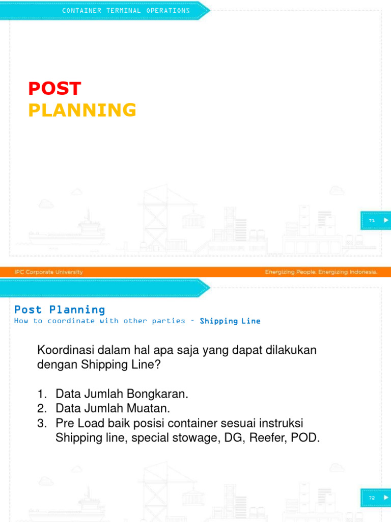 SHIP PLANNING PPT #5 TDR, RBM, Coord With Others, Glossary of Ship ...