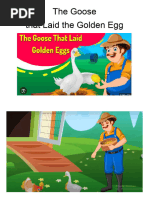 The Goose With The Golden Eggs | PDF | Fable