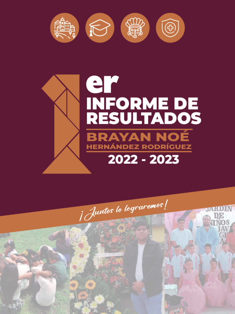1er Informe de Actividades-Brayan Hernández | PDF | México | Educación de la primera infancia