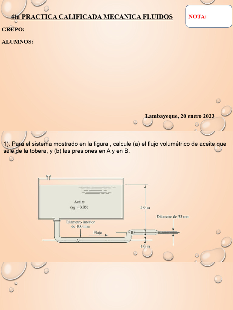 4ta Practica Calificada 19 Enero 2023 | PDF