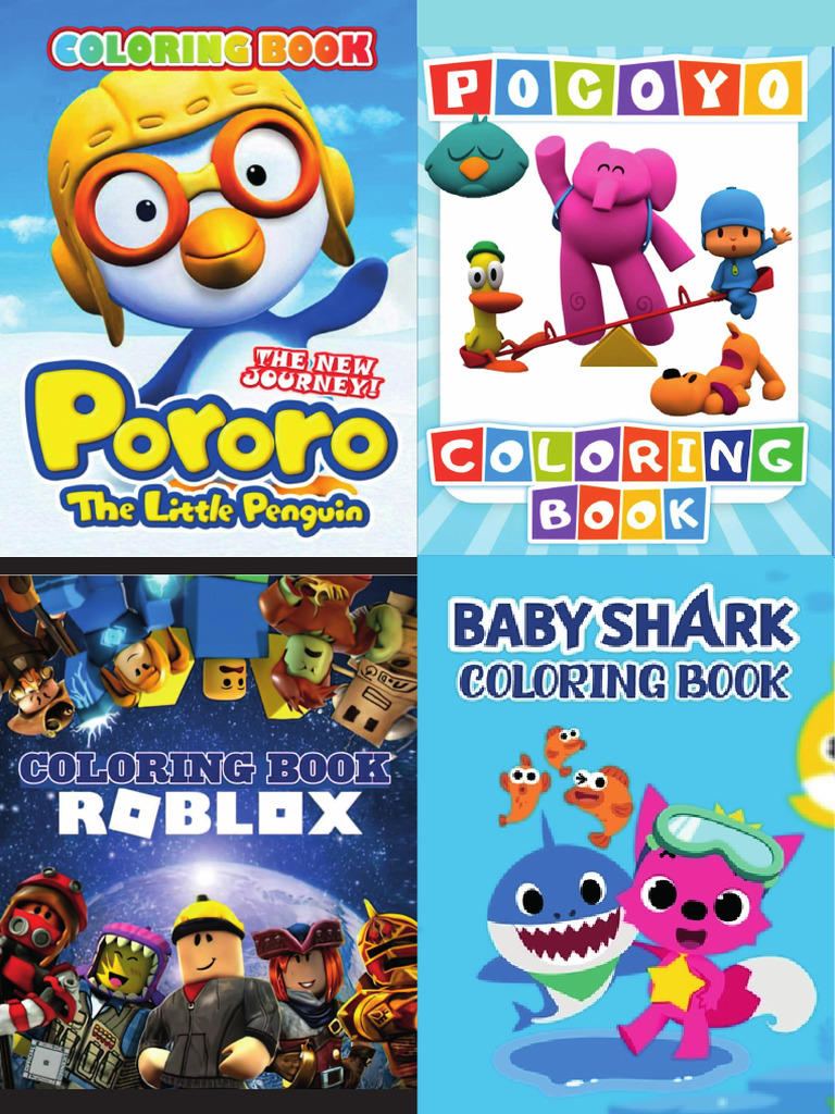 Loot Bag Filler Coloring Book Pororo | PDF