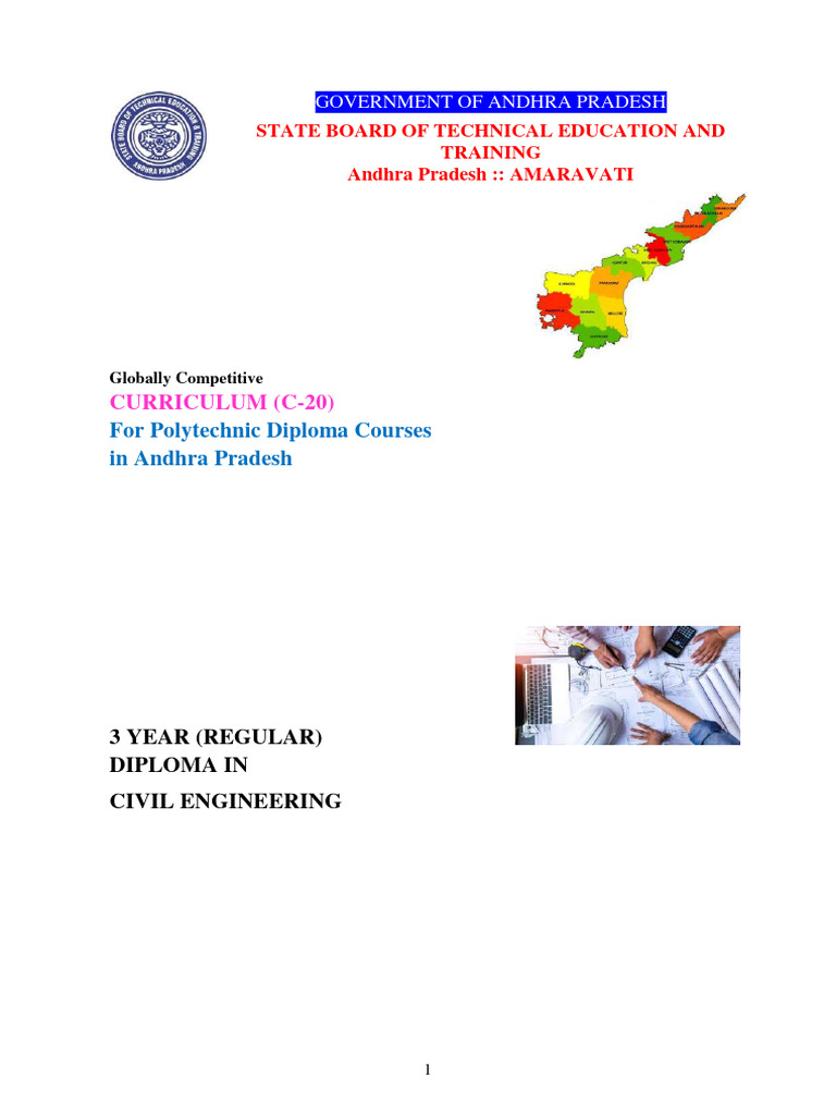 AP Sbtet Diploma Civil Engineering Syllabus PDF Download | PDF ...