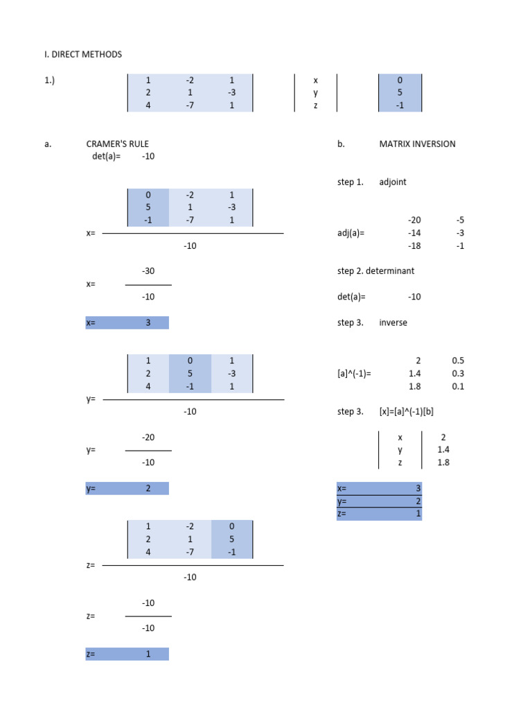 Checking DM1-3 | PDF | Determinant | Mathematics