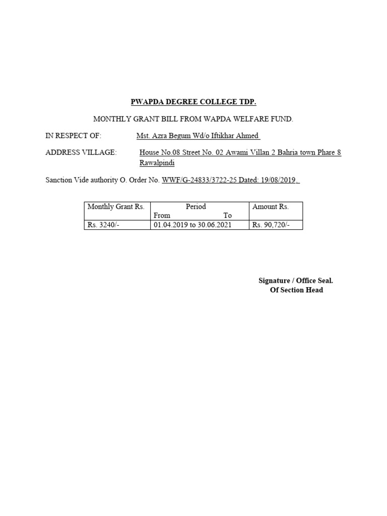 Temporary Advance 2023 | PDF | Business