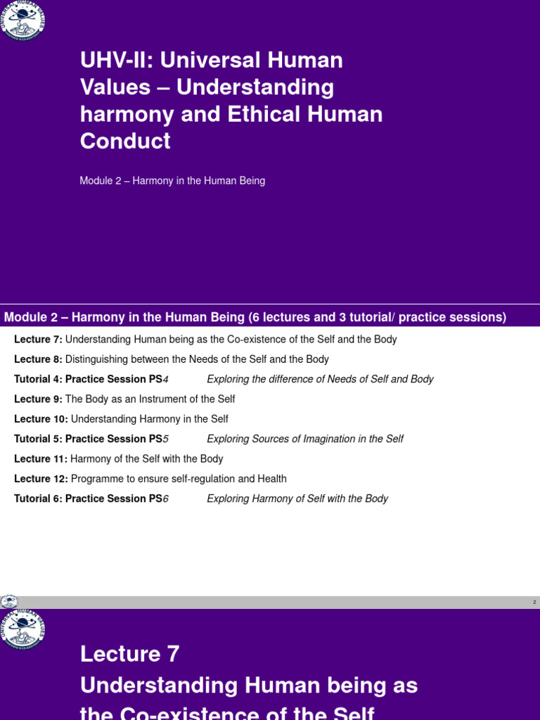 Harmony of Self and Body Explained | PDF | Quantity | Cognition