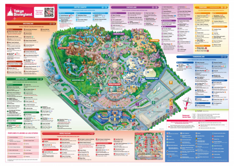 Tokyo Disneyland Map | PDF