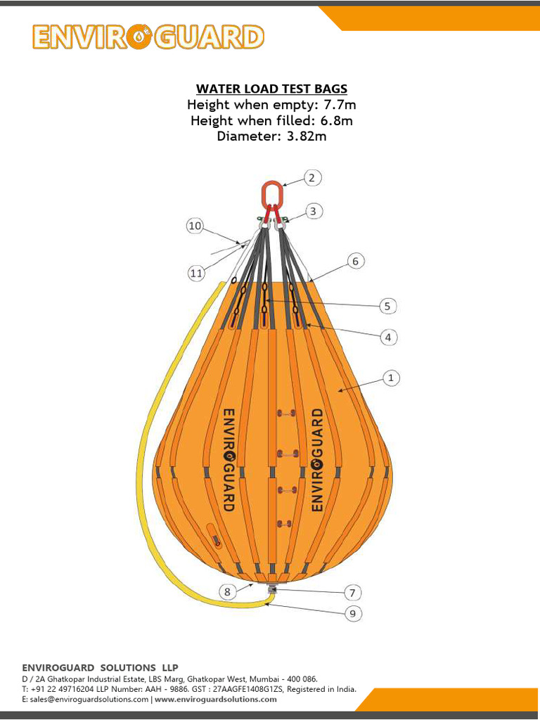 Height When Empty 7 7m Height When Filled 6 8m Diameter 3 82m PDF