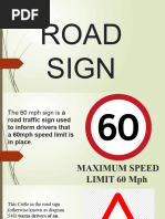 UK Road Signs Cheat Sheet and Flashcards | PDF