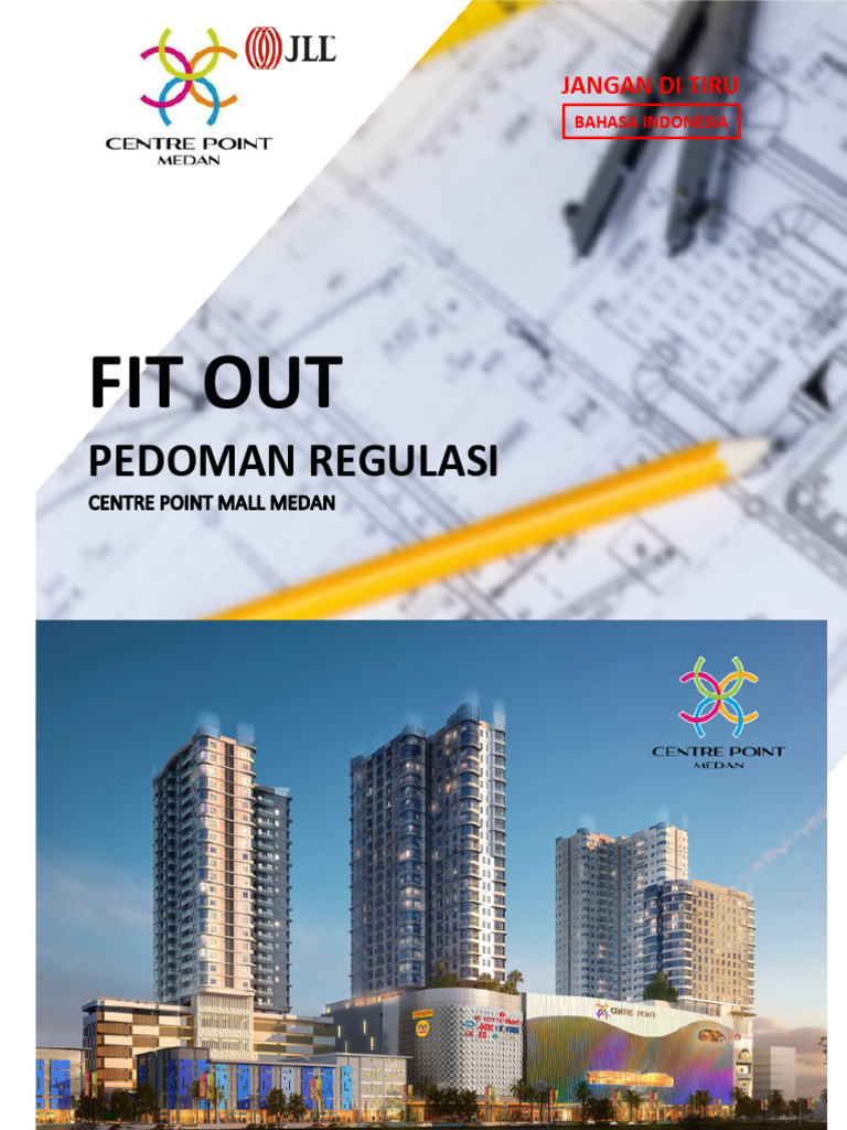 Panduan Fit Out Tenant Mall Centre Point | PDF | Griya & Taman