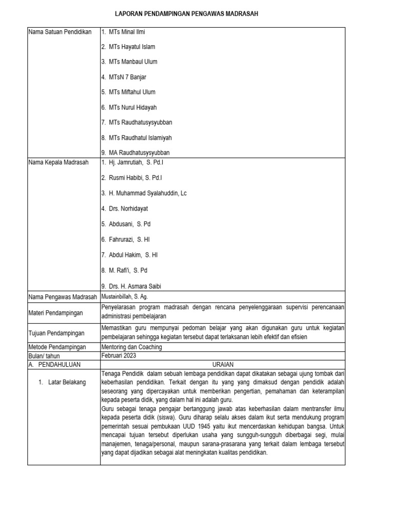 Supervisi Perencanaan Adm Pemb Pdf