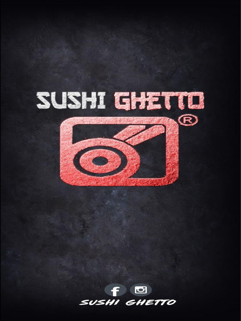 Menu Sushi Ghetto 2023-1 | PDF