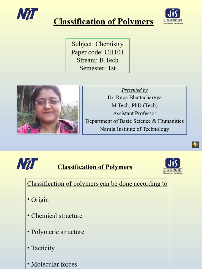 Classification of Polymers | PDF | Polymers | Polyethylene