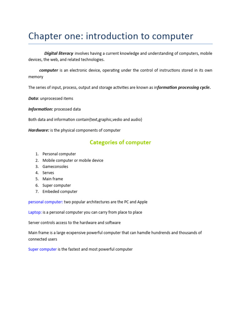 Computer | PDF | Computer Data Storage | Computer Hardware