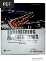 Bs Grewal (Higher Engineering Mathematics) | PDF
