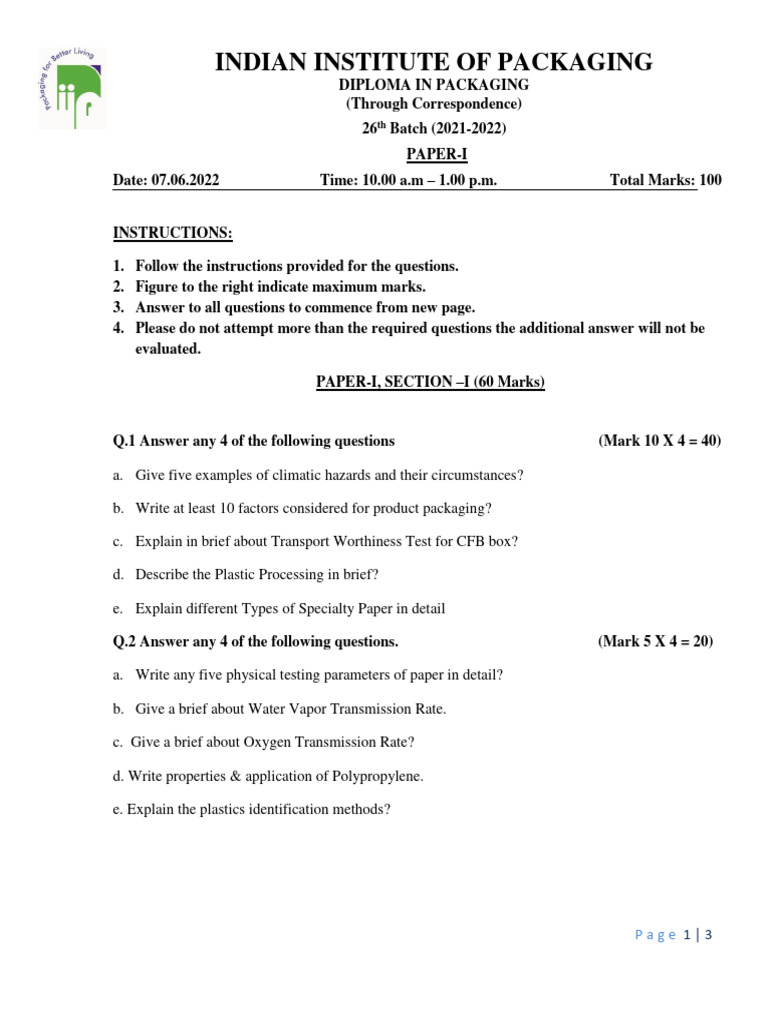 Dpc Paper 1 Pdf Secondary Sector Of The Economy Building Engineering