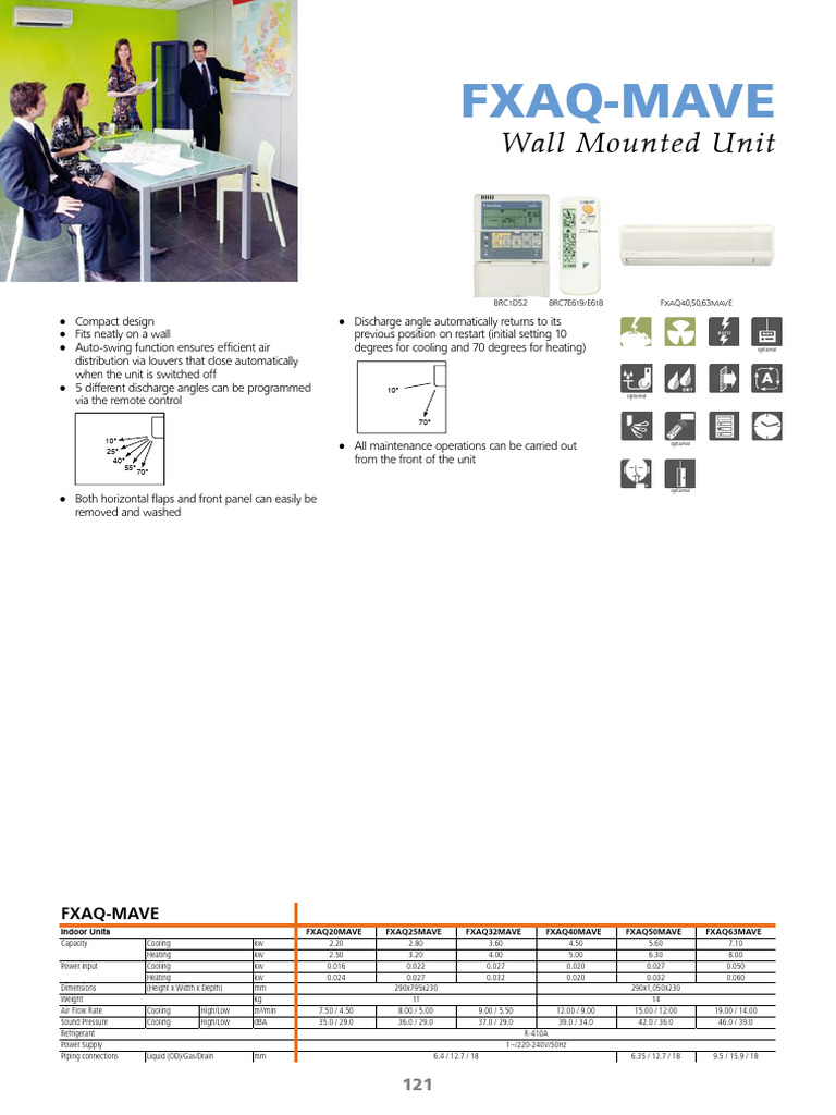 Fxaq Mave Leaflet | PDF | Heat Transfer | Building Automation