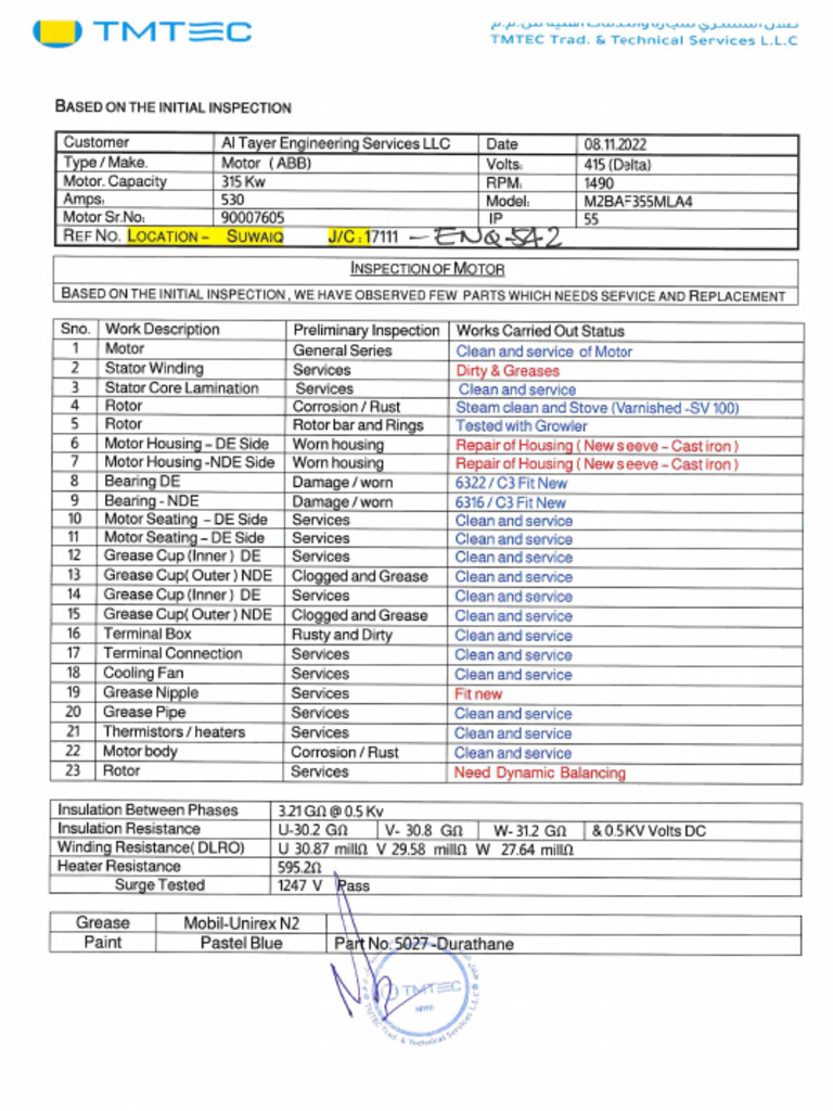 2511 D Pump - Final Report | PDF