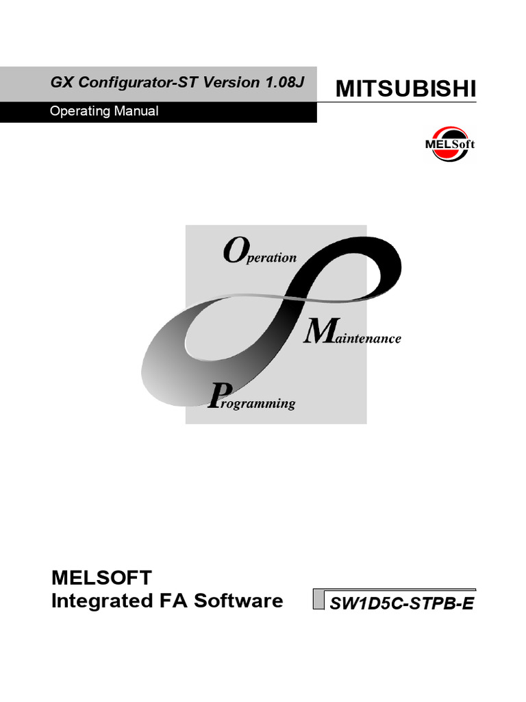 GX Configurator-ST Ver 1.08J | PDF | Business | Technology & Engineering