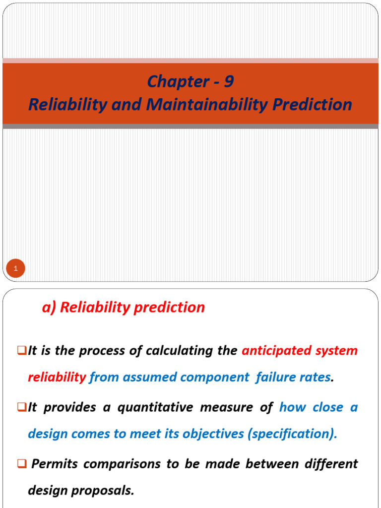 CH 9 | PDF | Reliability Engineering | Applied Mathematics