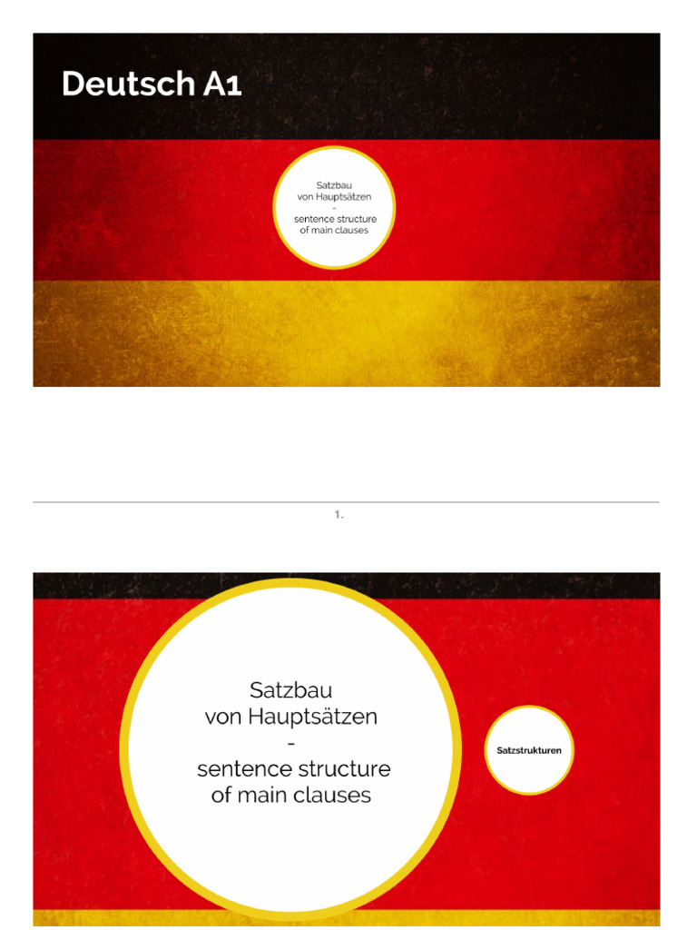 13 Satzbau | PDF