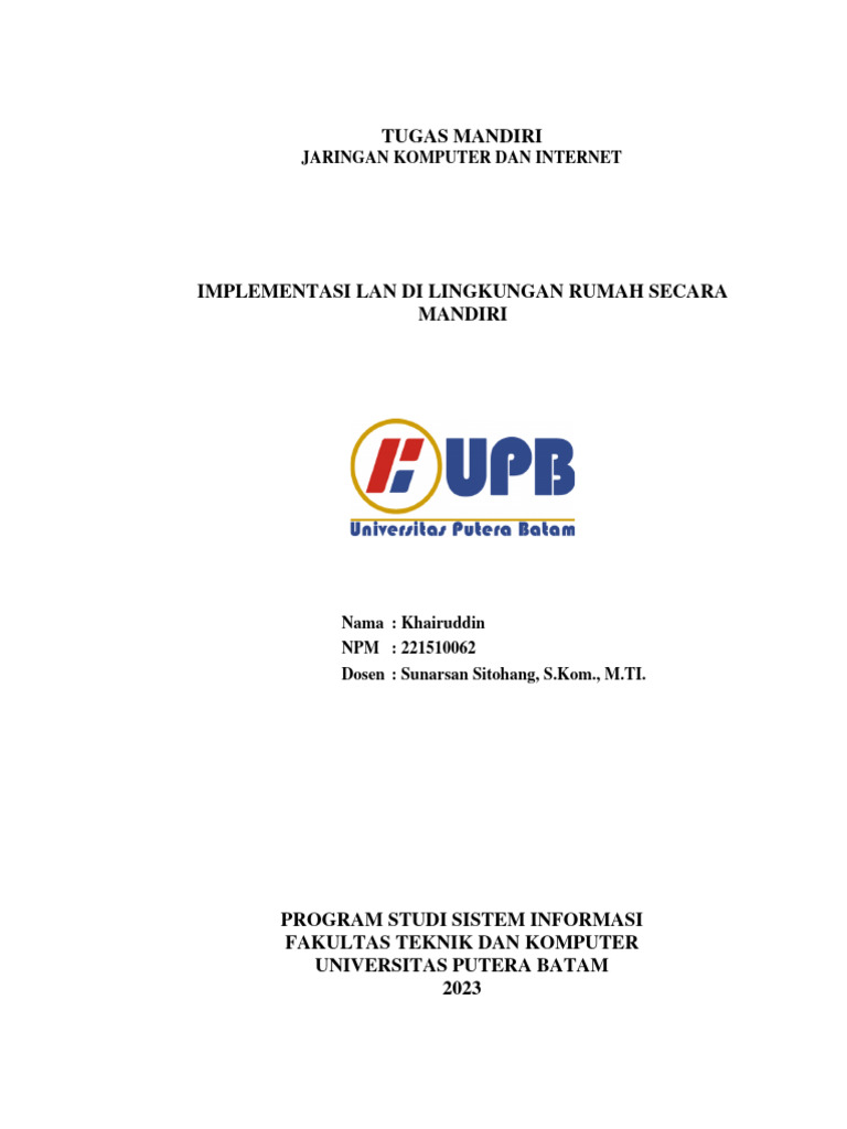 TM Jarkomnet | PDF | Komputer