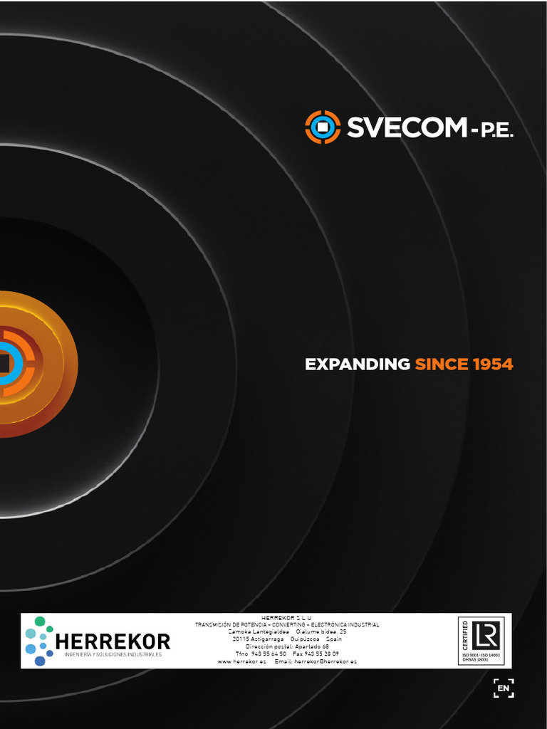 Catalogo General SVECOM en HKR | PDF