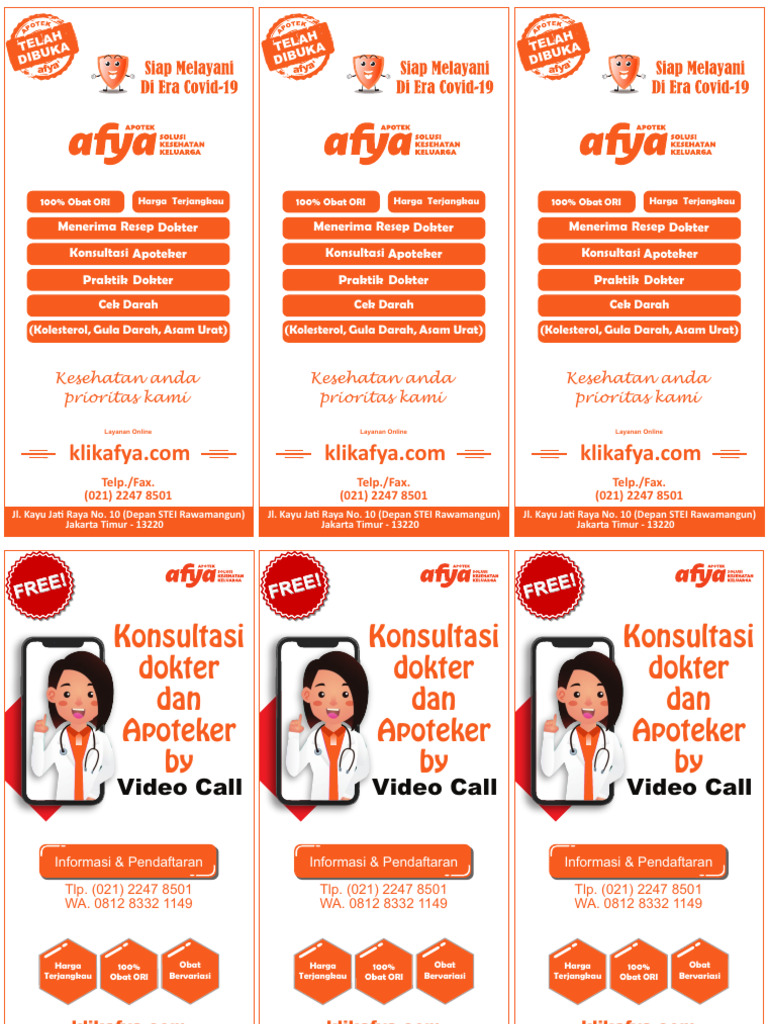 Brosur Konsultasi Dokter & Apoteker | PDF